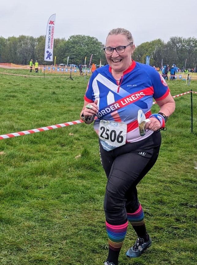 JK Relay – drizzle and statistics – Border Liners Orienteering Club